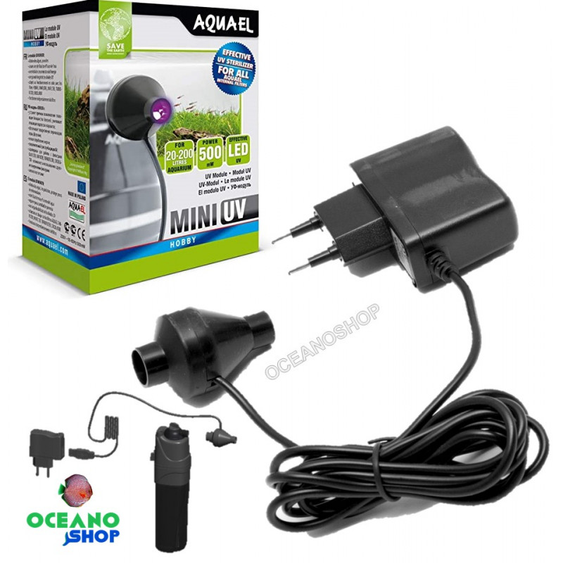 Lampara Ultravioleta Interna Aquael Mini UV