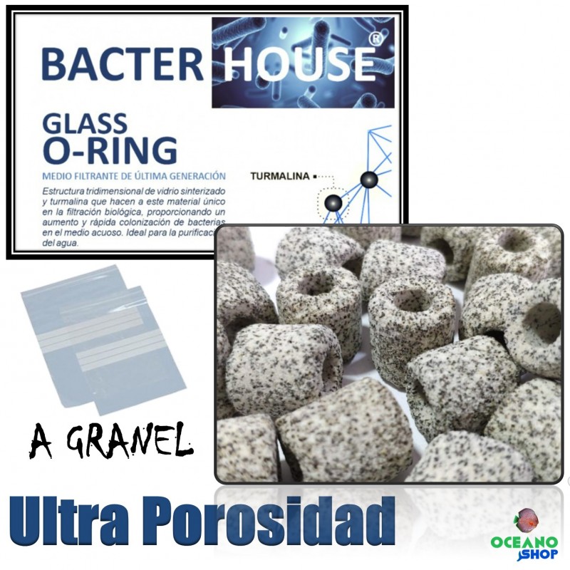 Glass O-ring Bacterhouse 500g