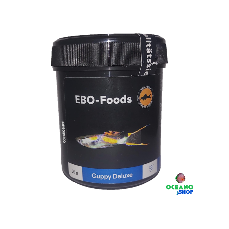EBO Guppy Deluxe fish food complete food 50g