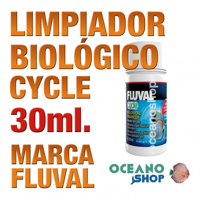 Realzador Biológico Bacterias Fluval (Cycle) - 30ml