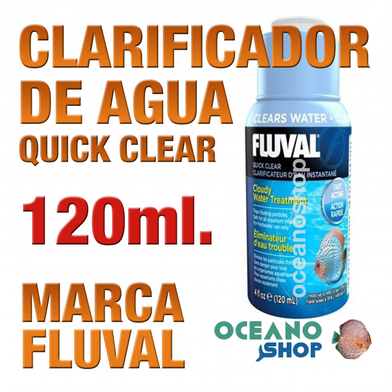 Clarificador Fluval Quick Clear 120 ml