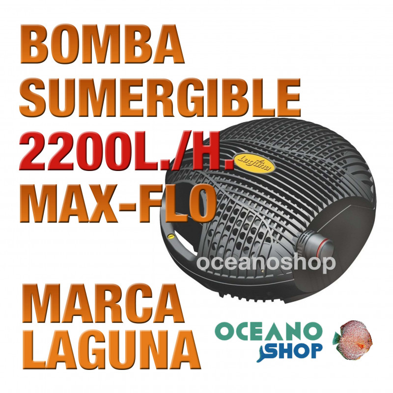BOMBA MAX FLO SUMERGIBLE LAGUNA - 2200 l/h