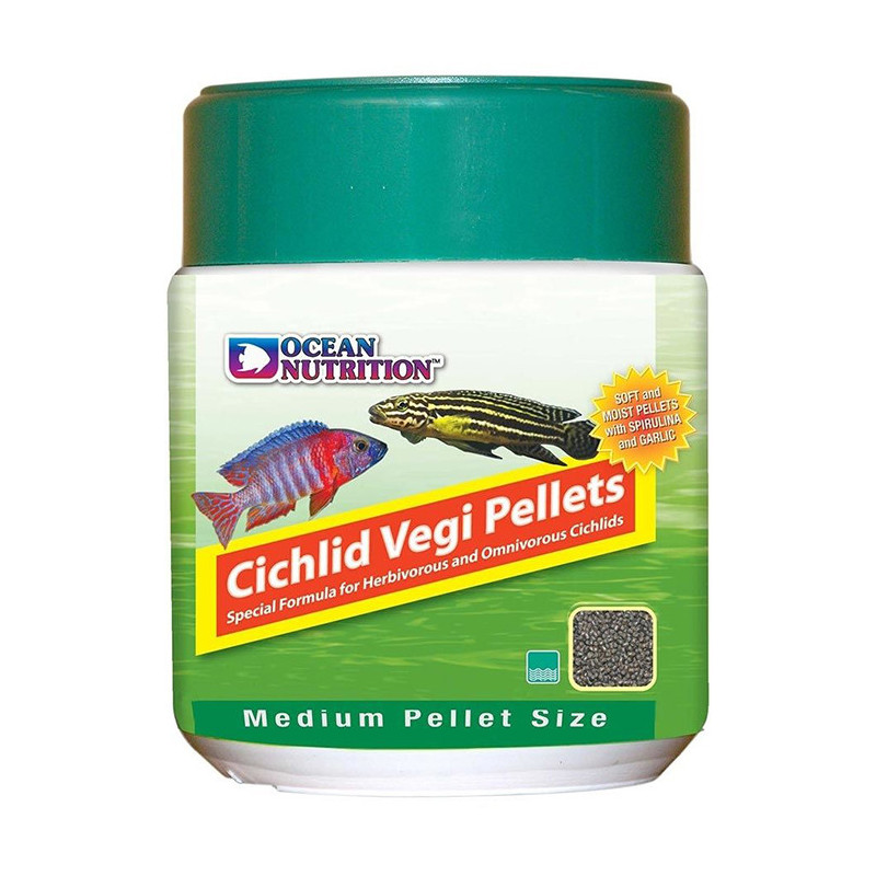 Ocean Nutrition Cichlid Vegi Pellets Medium 200 gr.